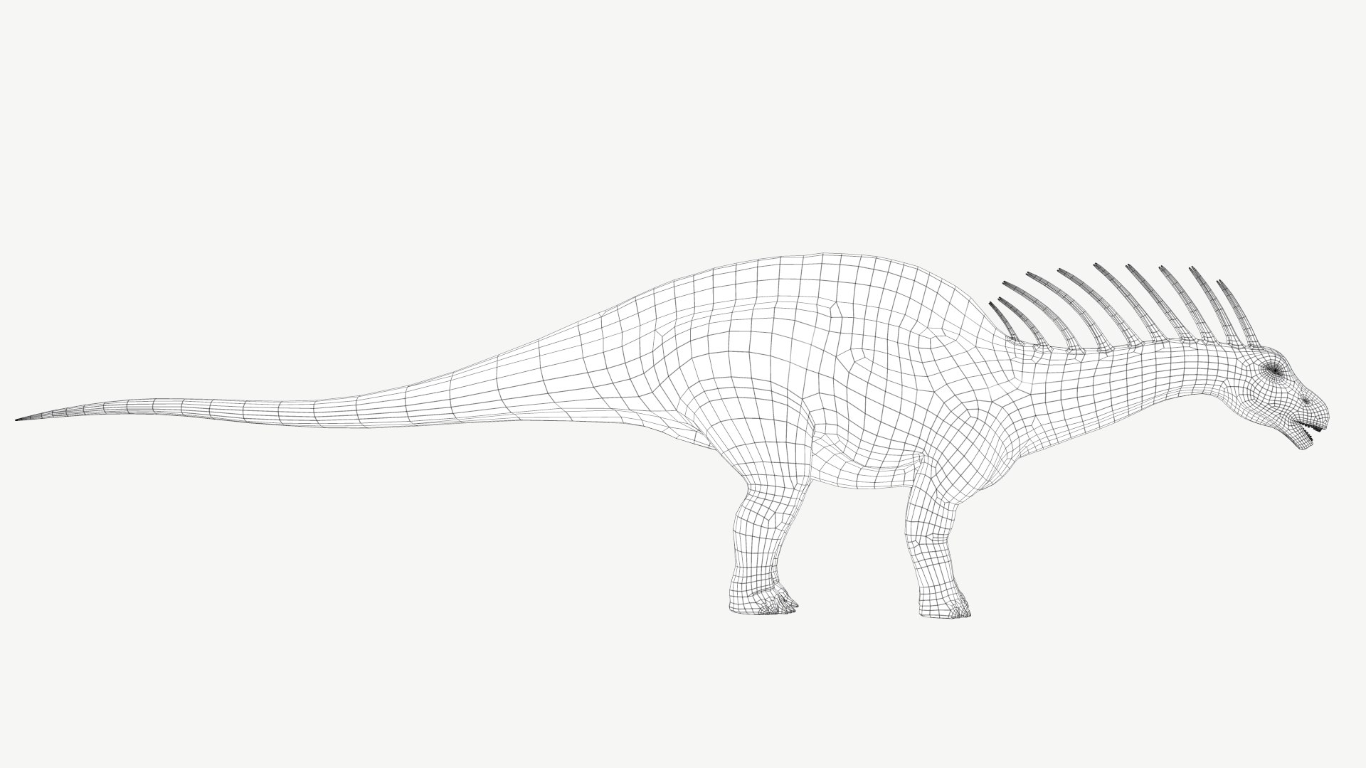 Amargasaurus 3D - TurboSquid 1919560