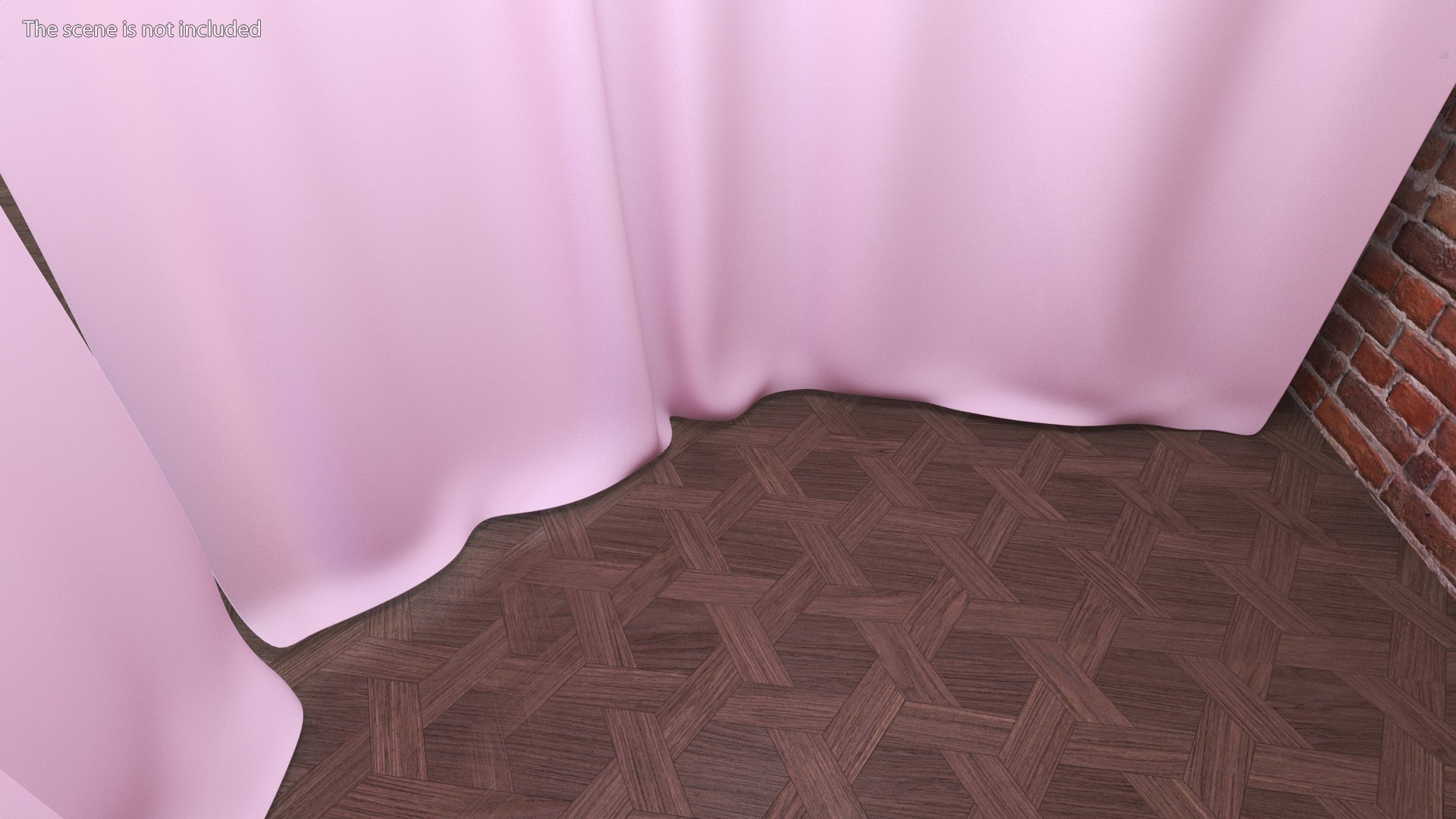 3D Closed Fitting Room Curtain Pink - TurboSquid 2121380