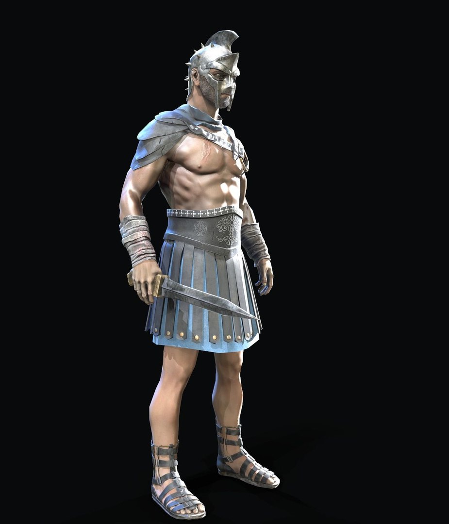 Gladiator 3D model - TurboSquid 2013288