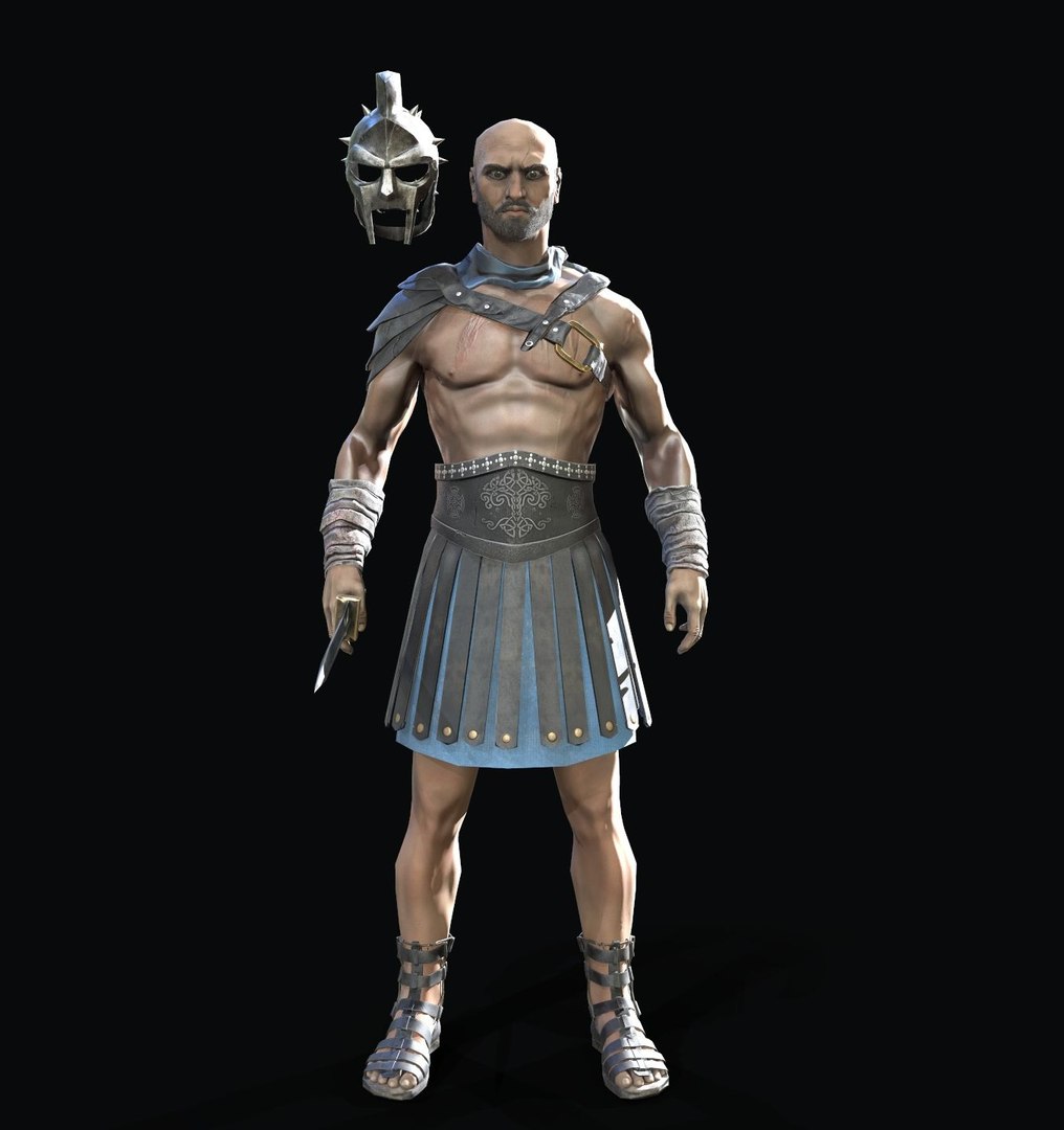 Gladiator 3D model - TurboSquid 2013288