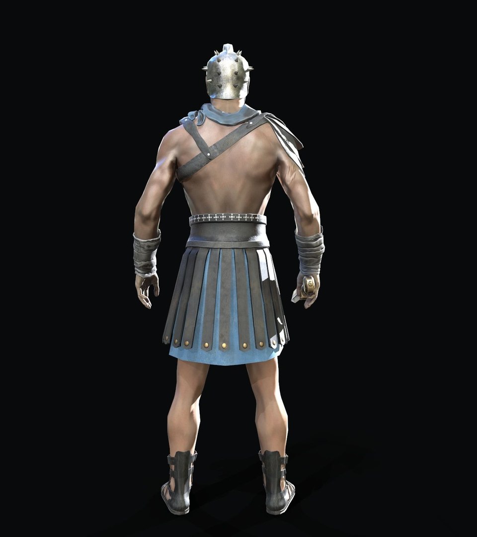 Gladiator 3D model - TurboSquid 2013288
