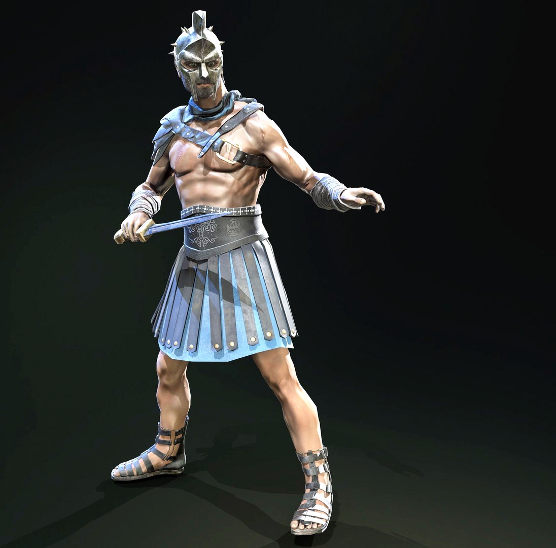 Gladiator 3D model - TurboSquid 2013288