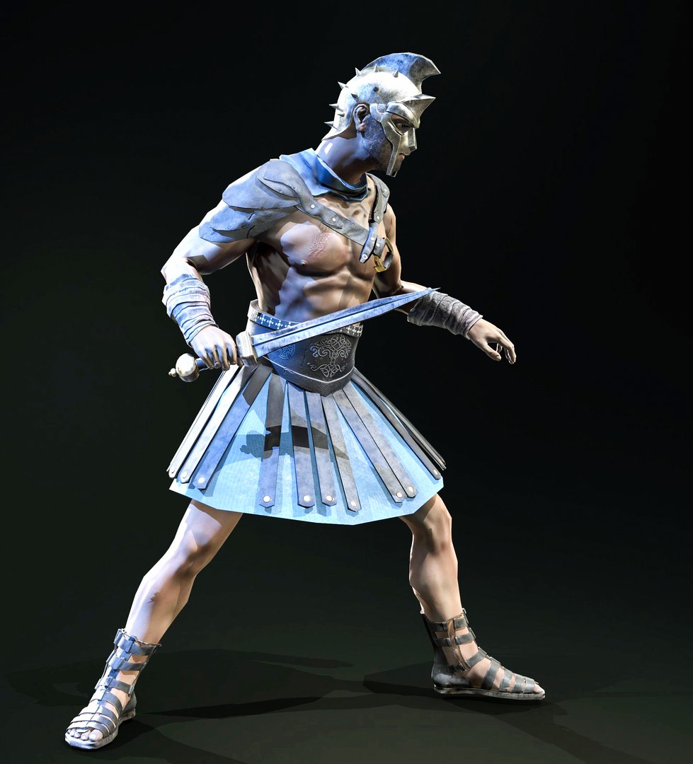 Gladiator 3D model - TurboSquid 2013288