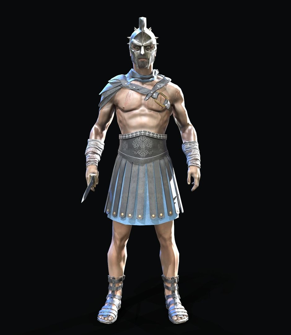 Gladiator 3D model - TurboSquid 2013288
