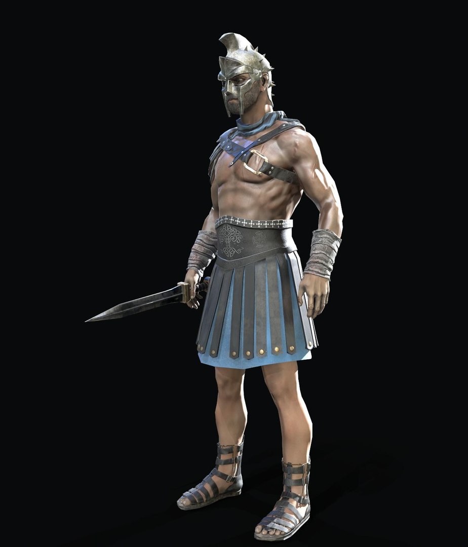 Gladiator 3D model - TurboSquid 2013288