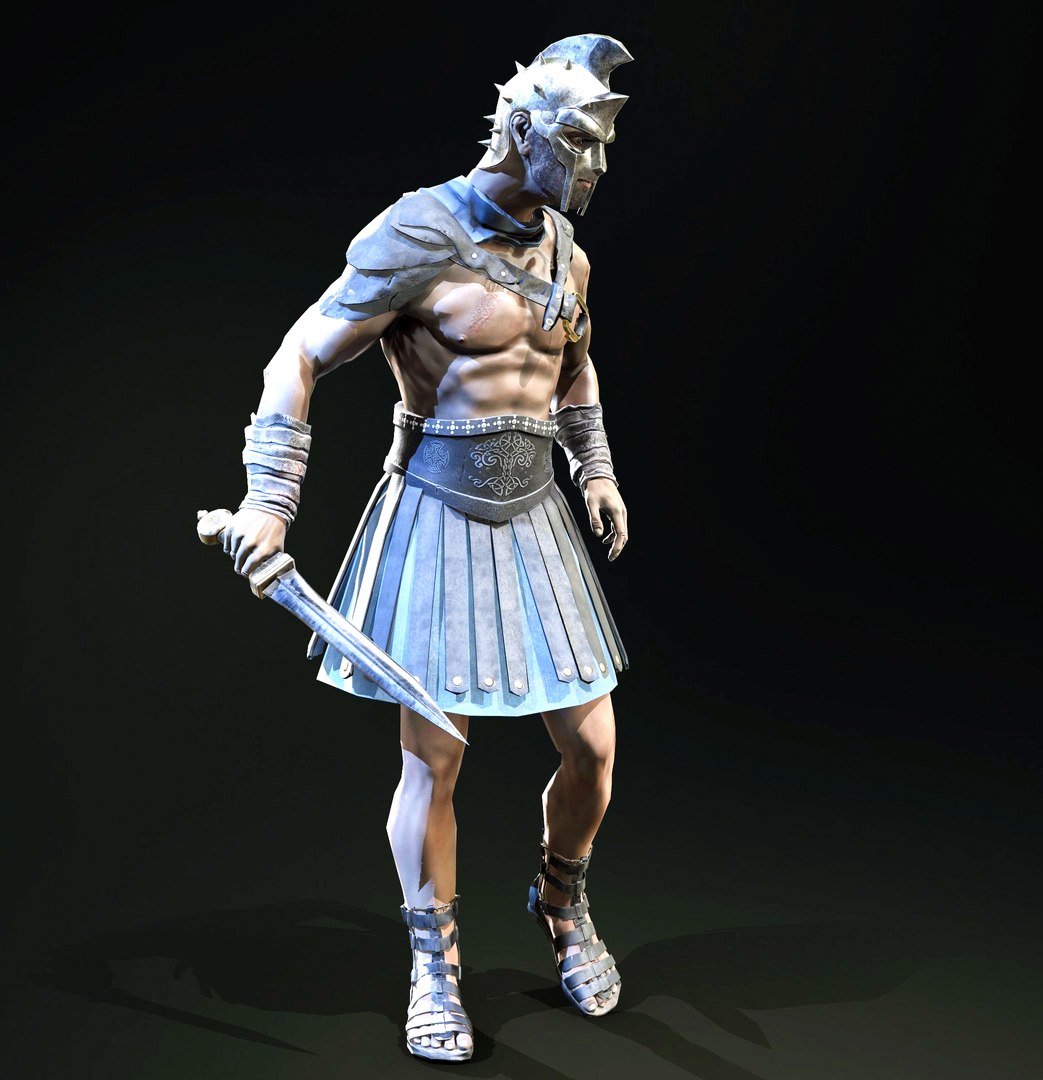 Gladiator 3D model - TurboSquid 2013288