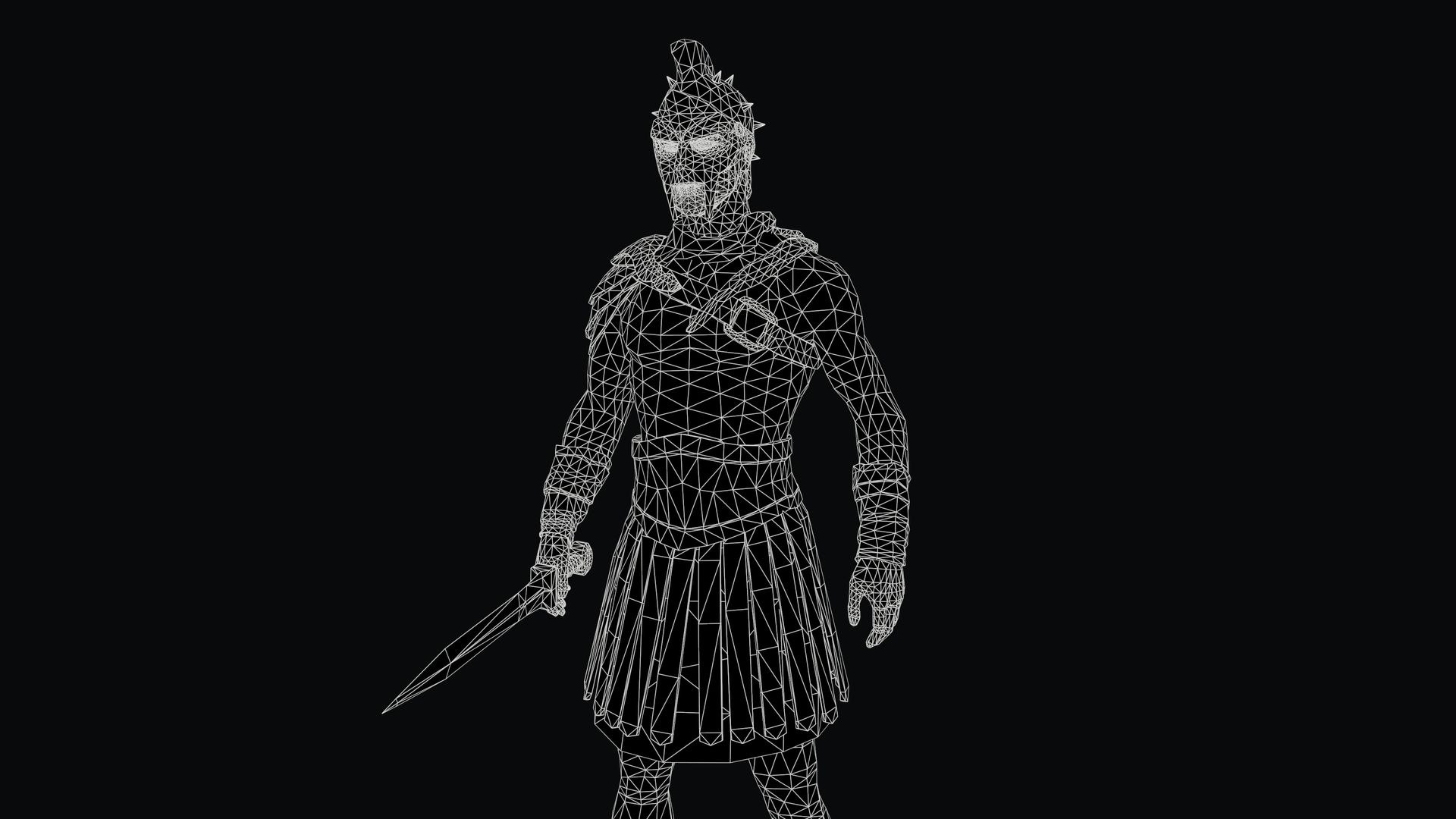 Gladiator 3D model - TurboSquid 2013288