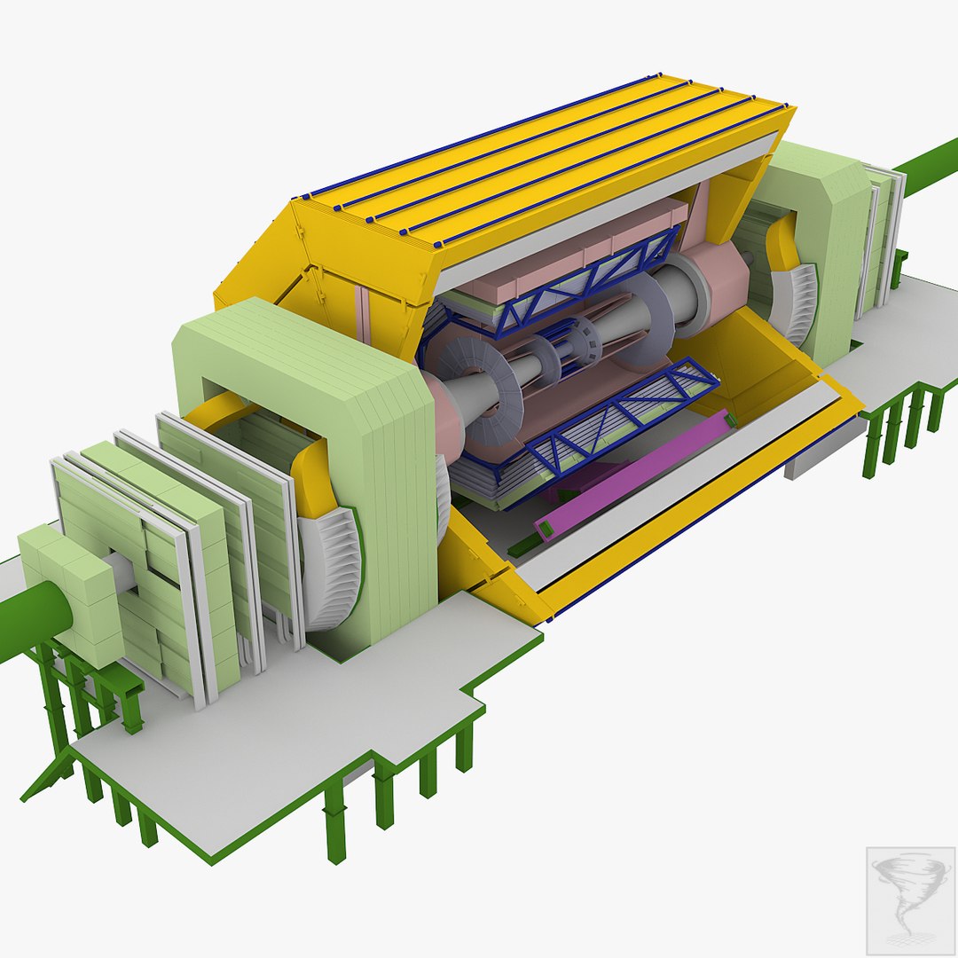 3dsmax Large Hadron Collider