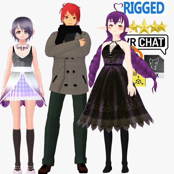 Vrchat Blender Models for Download | TurboSquid