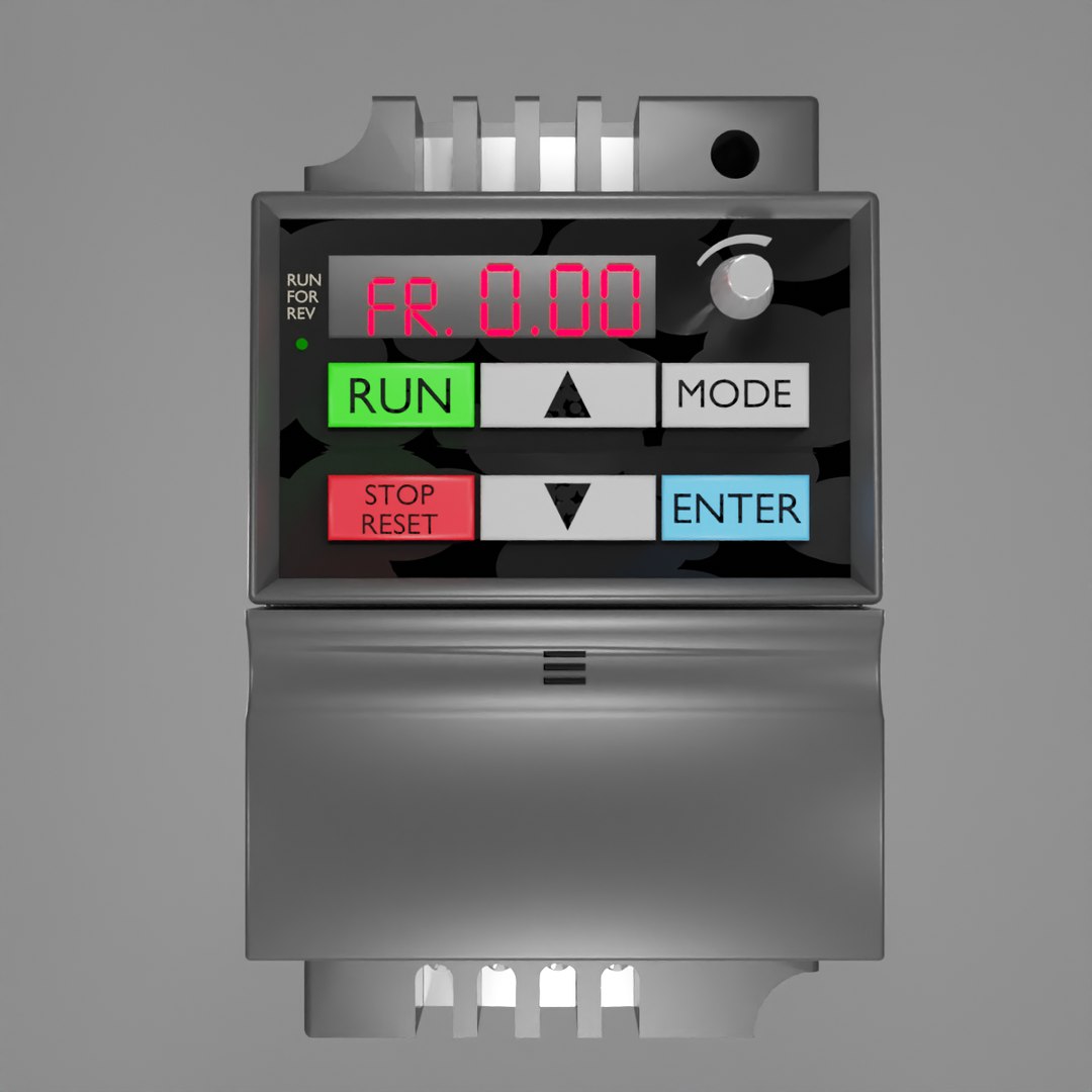 Variable Frequency Drive VFD 3D Model - TurboSquid 1917815
