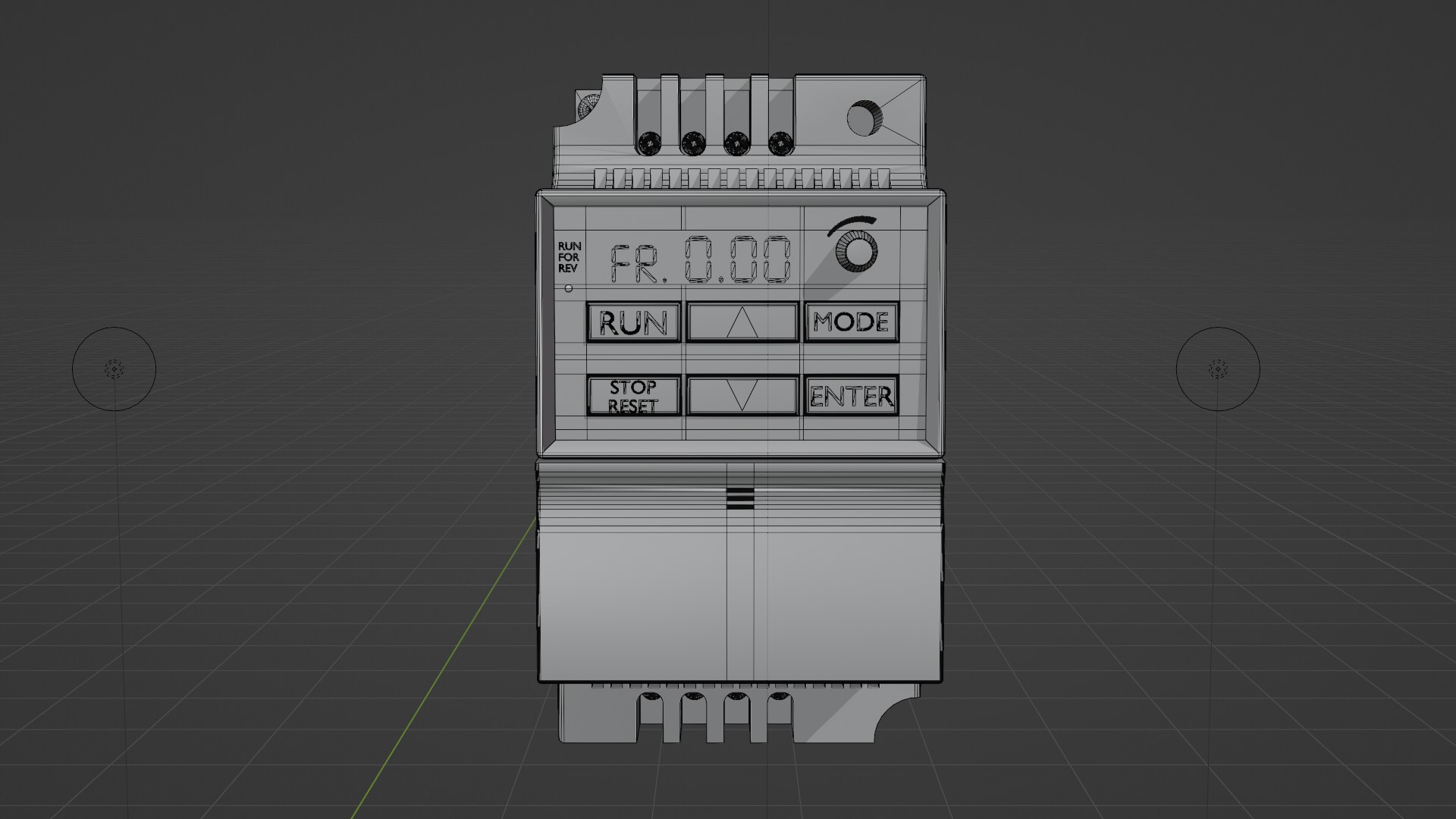 Variable Frequency Drive VFD 3D Model - TurboSquid 1917815