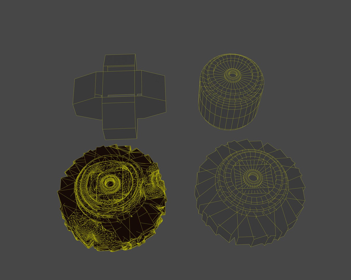 Metal Spare Parts 3D - TurboSquid 2002419