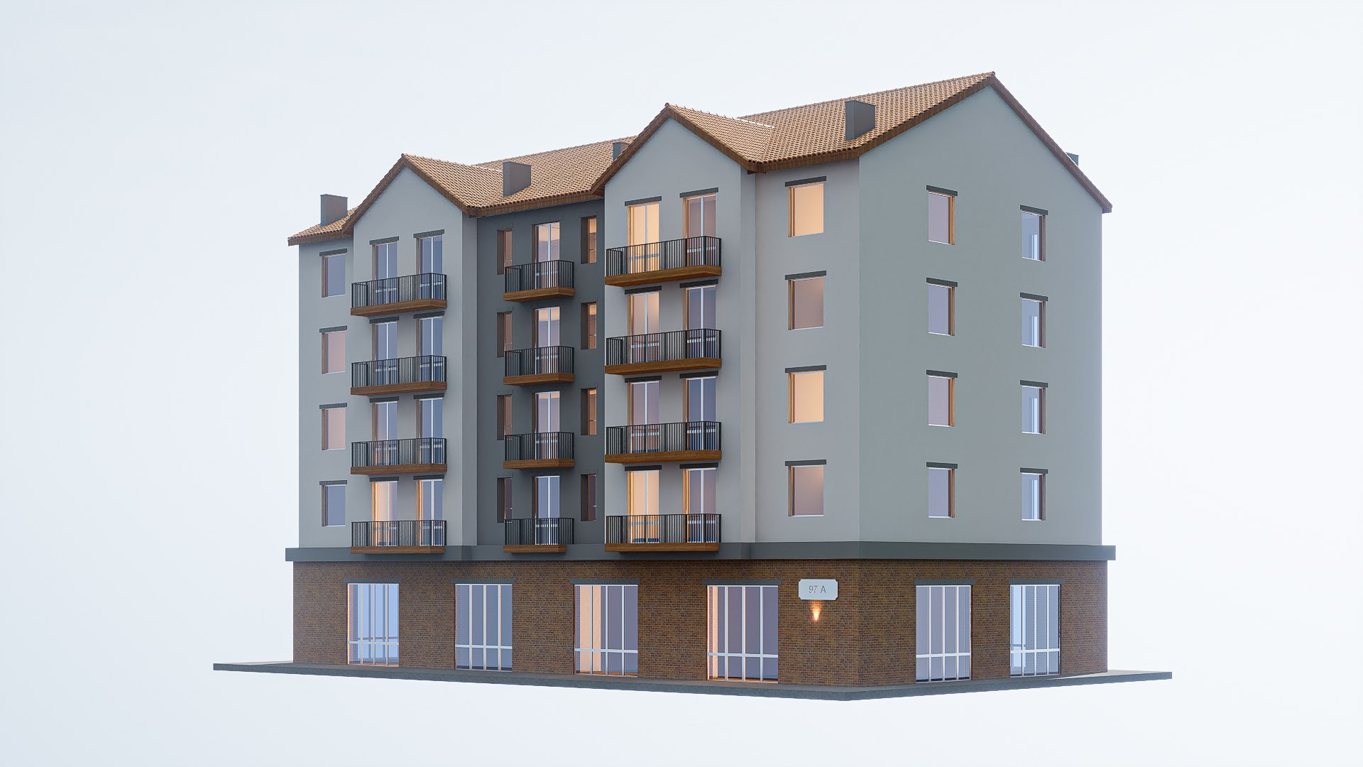 Apartment 3D Model - TurboSquid 2284409