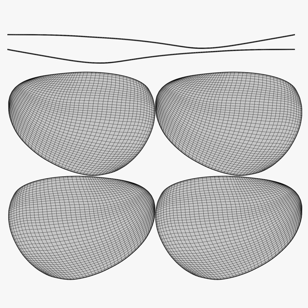 Glasses Cat Eye 3D Model - TurboSquid 1936331