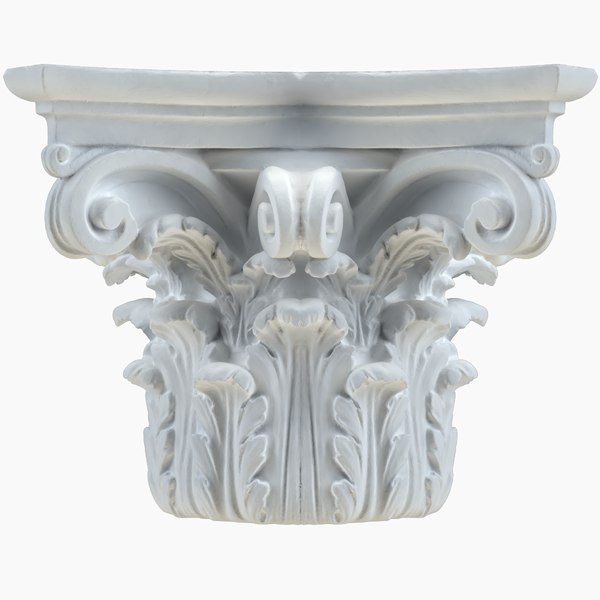 3d column capital