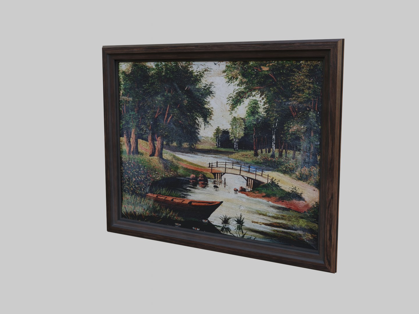 3D Old Picture Model - TurboSquid 1894346