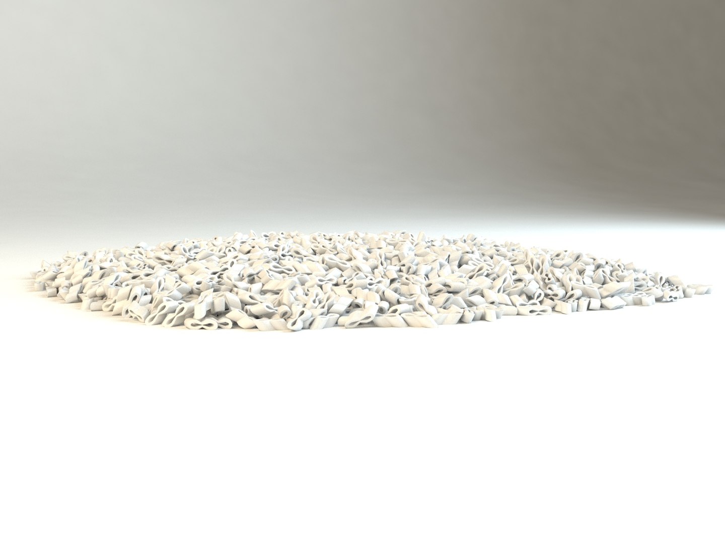 3d Model Heap Polystyrene