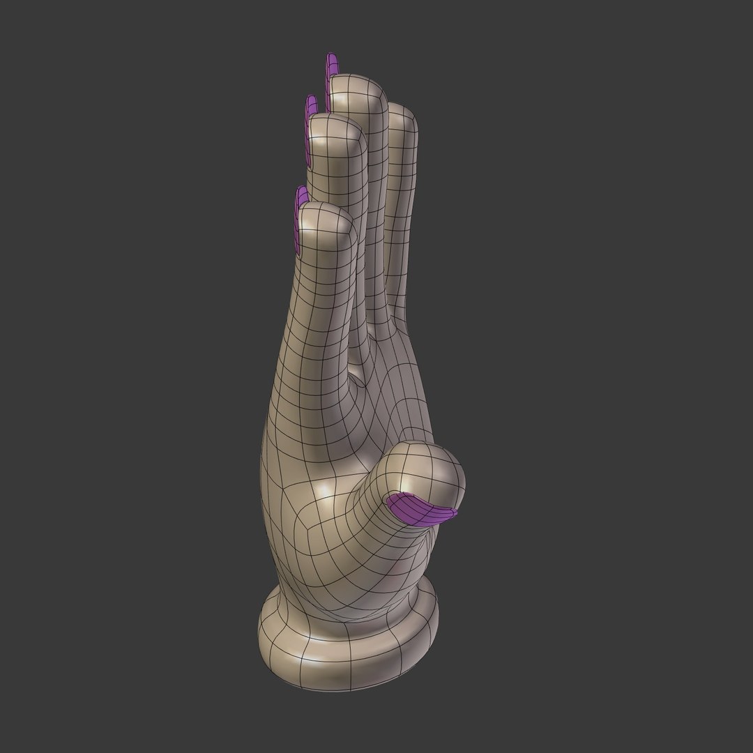 3D cartoon hand model - TurboSquid 1428683