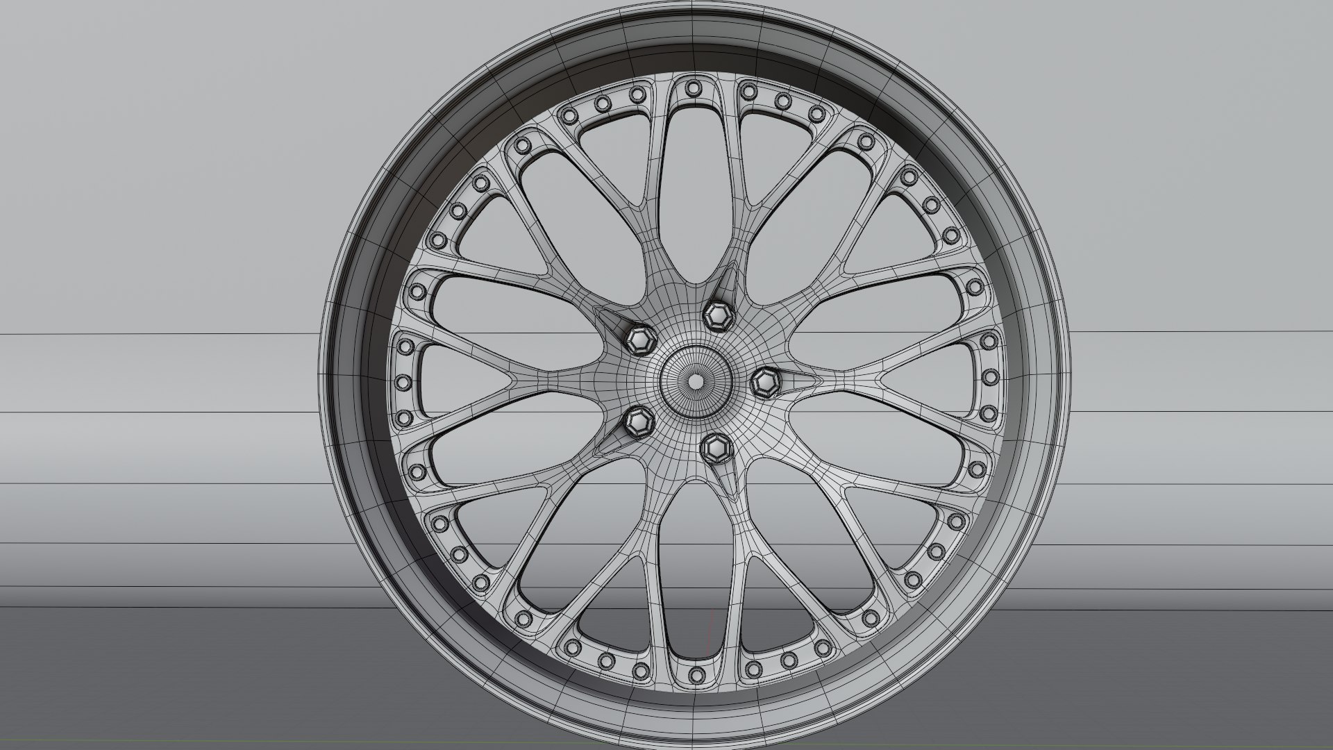 3D American Force Wheels Model - TurboSquid 2283464
