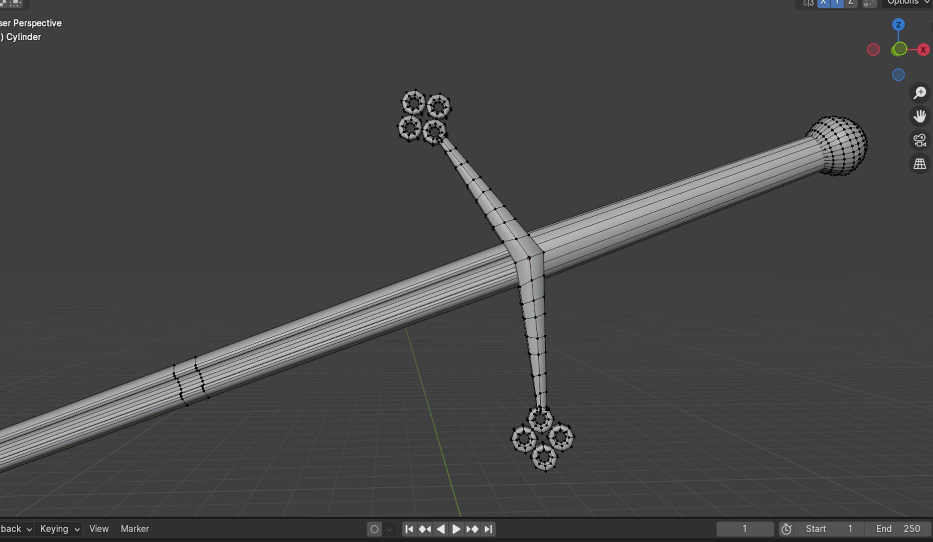 3D Game Ready Medieval Claymore Sword Longsword - TurboSquid 2255449