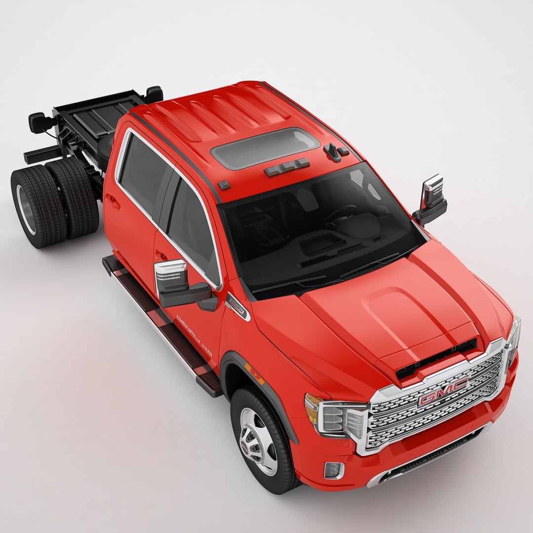 3D GMC SIERRA HD DENALI 2020 Chassis 03 model - TurboSquid 2001500