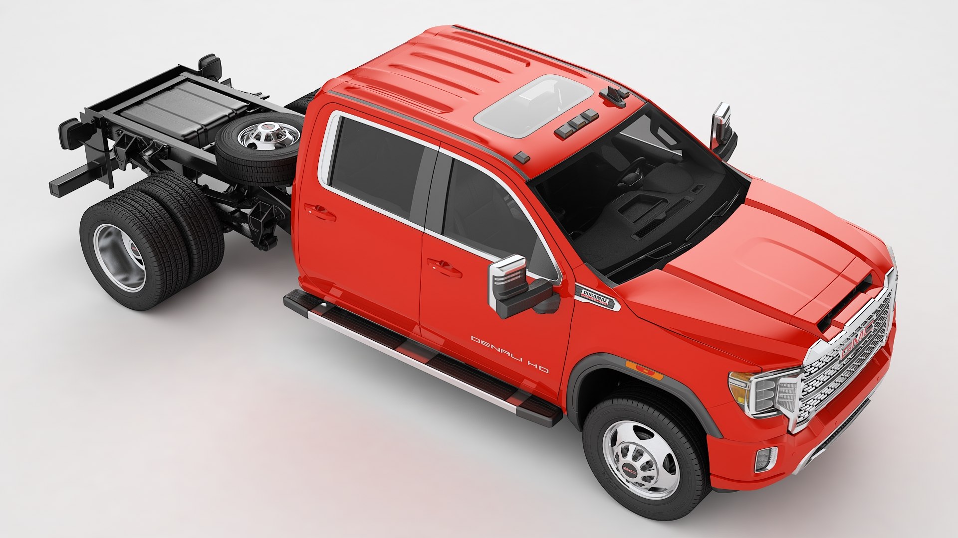 3D GMC SIERRA HD DENALI 2020 Chassis 03 Model - TurboSquid 2001500