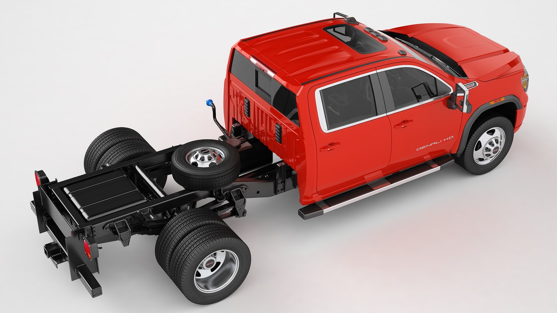 3D GMC SIERRA HD DENALI 2020 Chassis 03 Model - TurboSquid 2001500