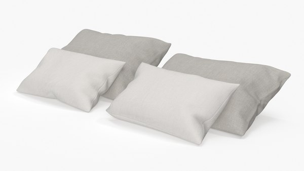 modelo 3d Cama doble tapizada moderna - TurboSquid 2237140