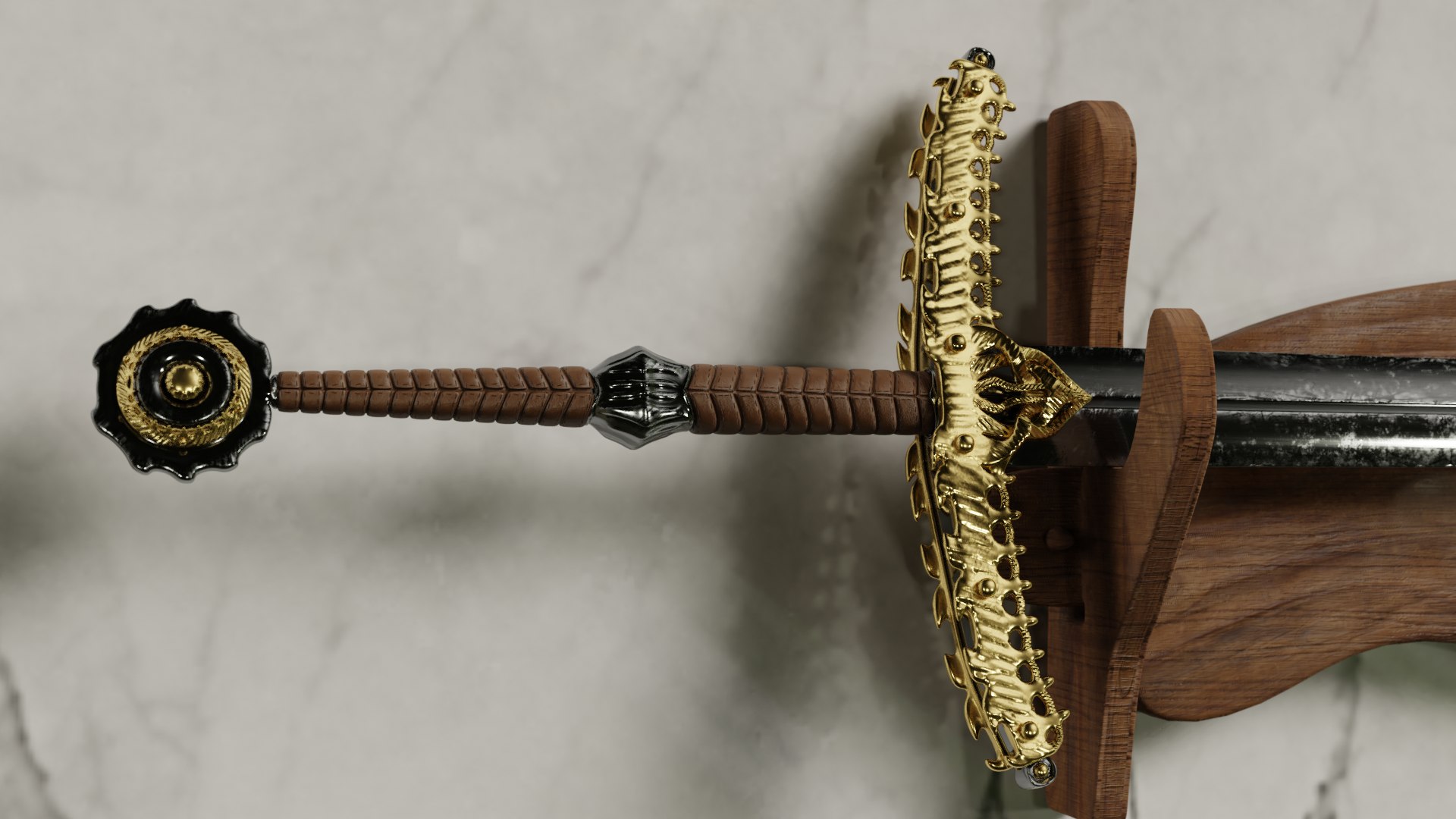 3D Highly Detailed Sword Model - TurboSquid 1735997