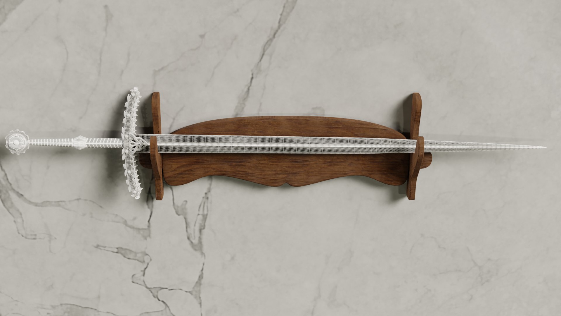 3D Highly Detailed Sword Model - TurboSquid 1735997