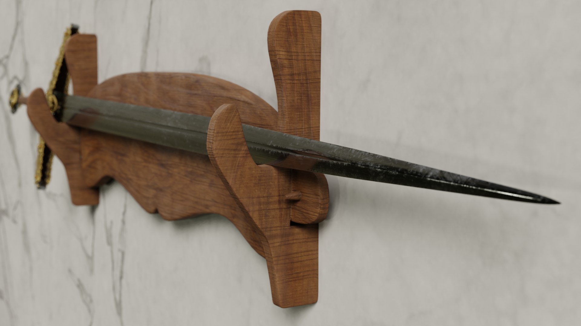 3D Highly Detailed Sword Model - TurboSquid 1735997