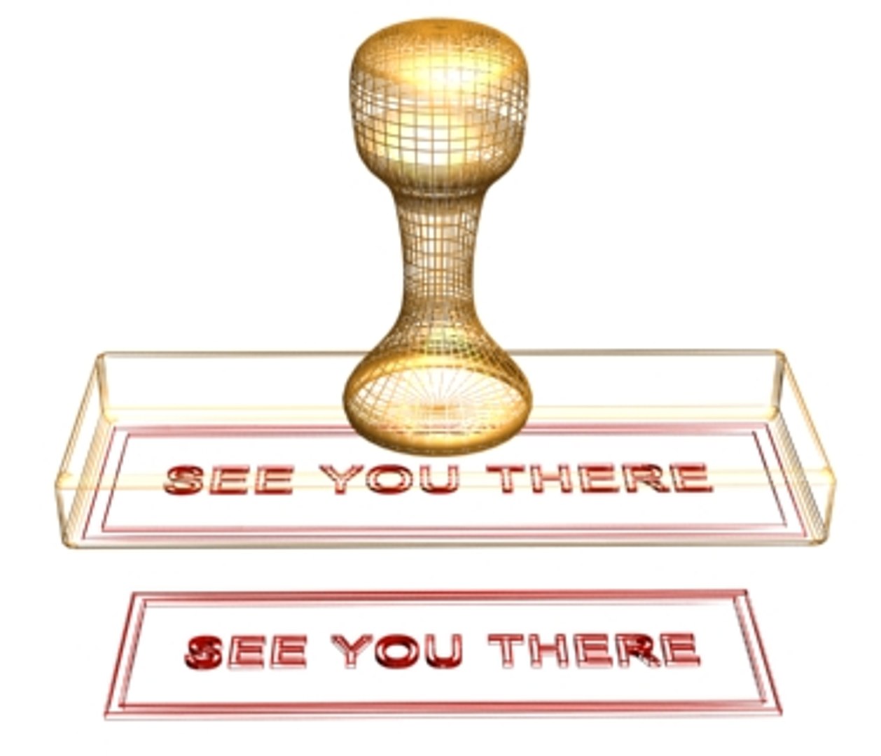 Rubber Stamps Animation 3d Max