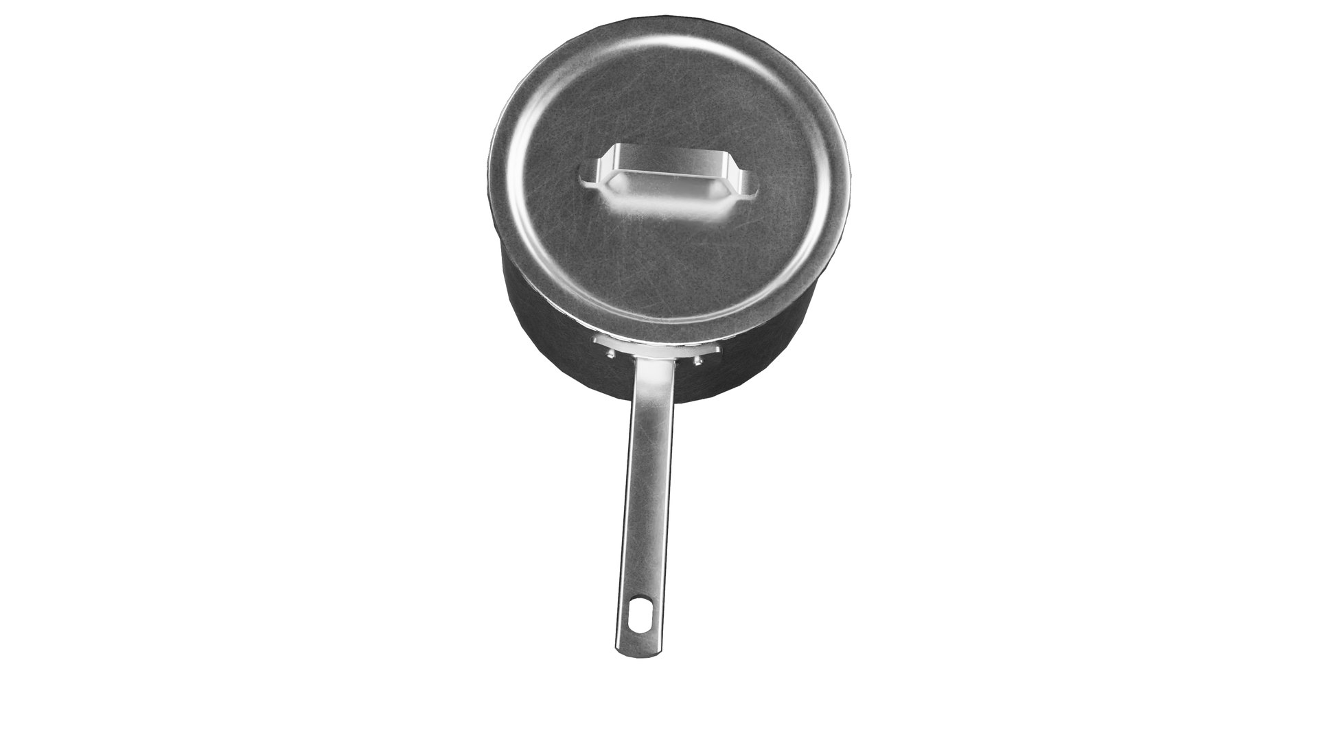 3D Model Sauce Pan Dirty And Clean - Gameready - TurboSquid 2285560