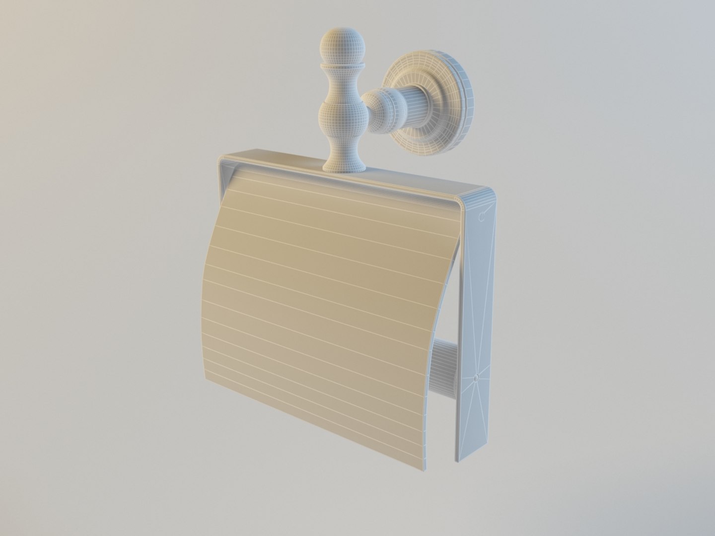 3d Model Holder Paper Toilet