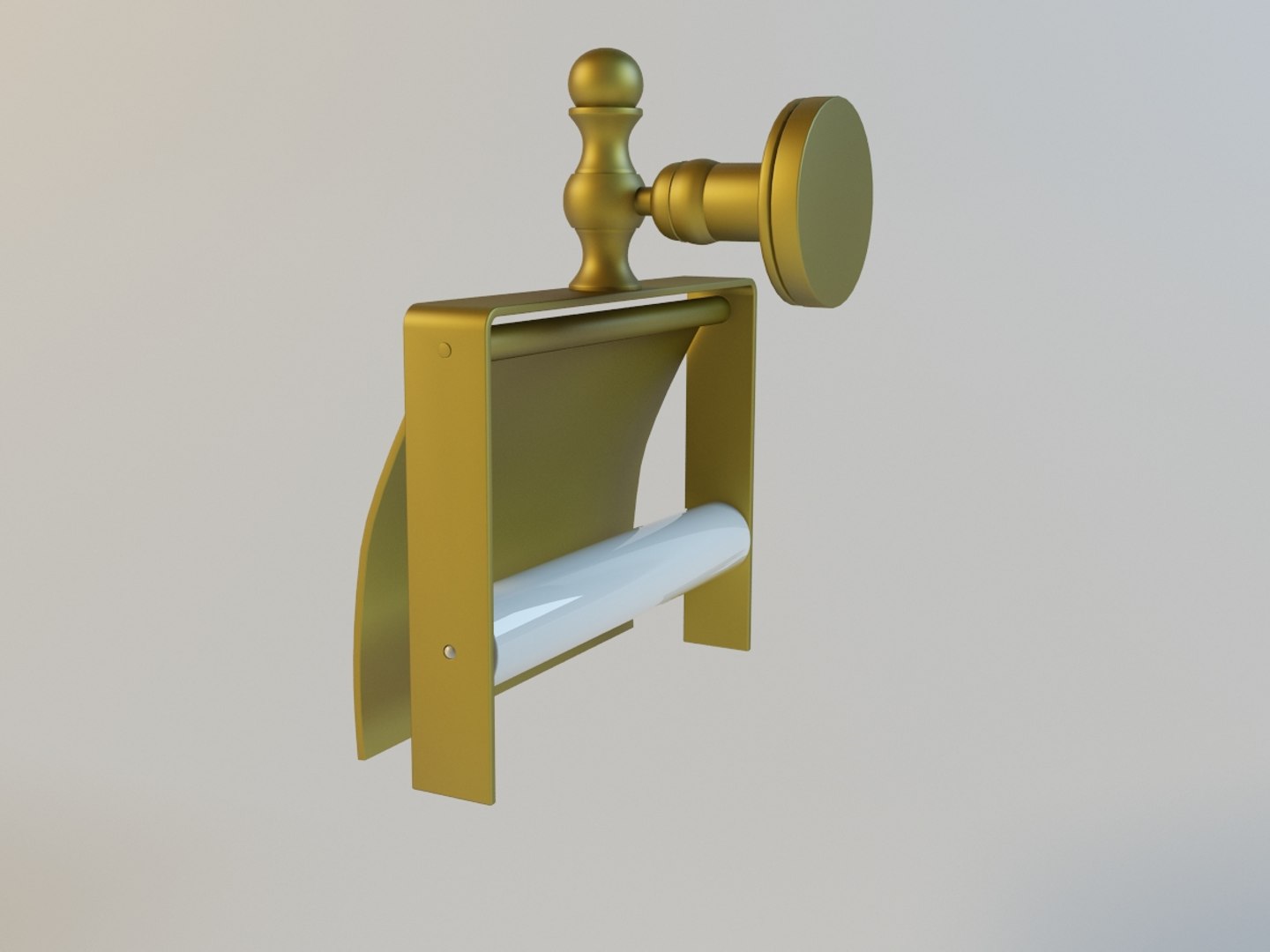 3d Model Holder Paper Toilet