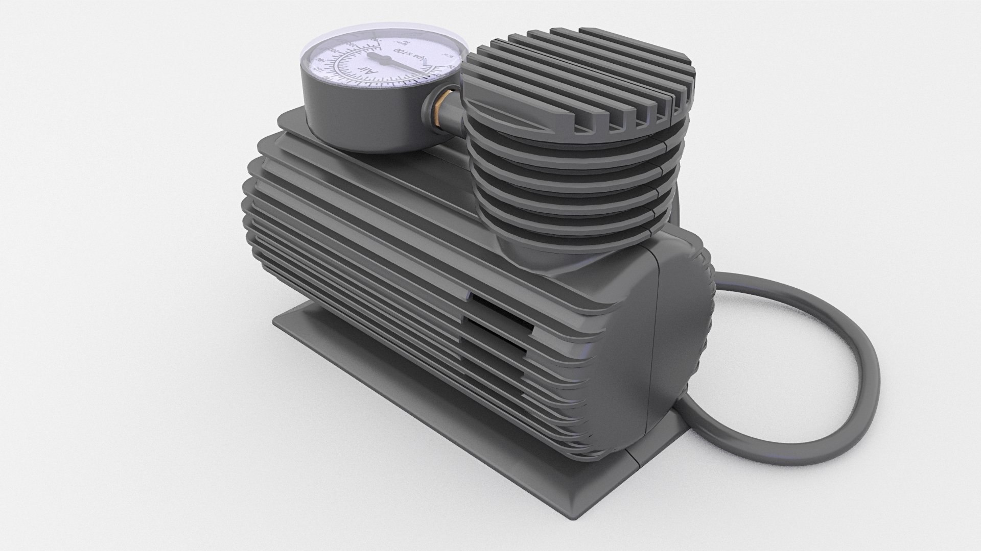 3D Air Car Compressor Model - TurboSquid 1527522