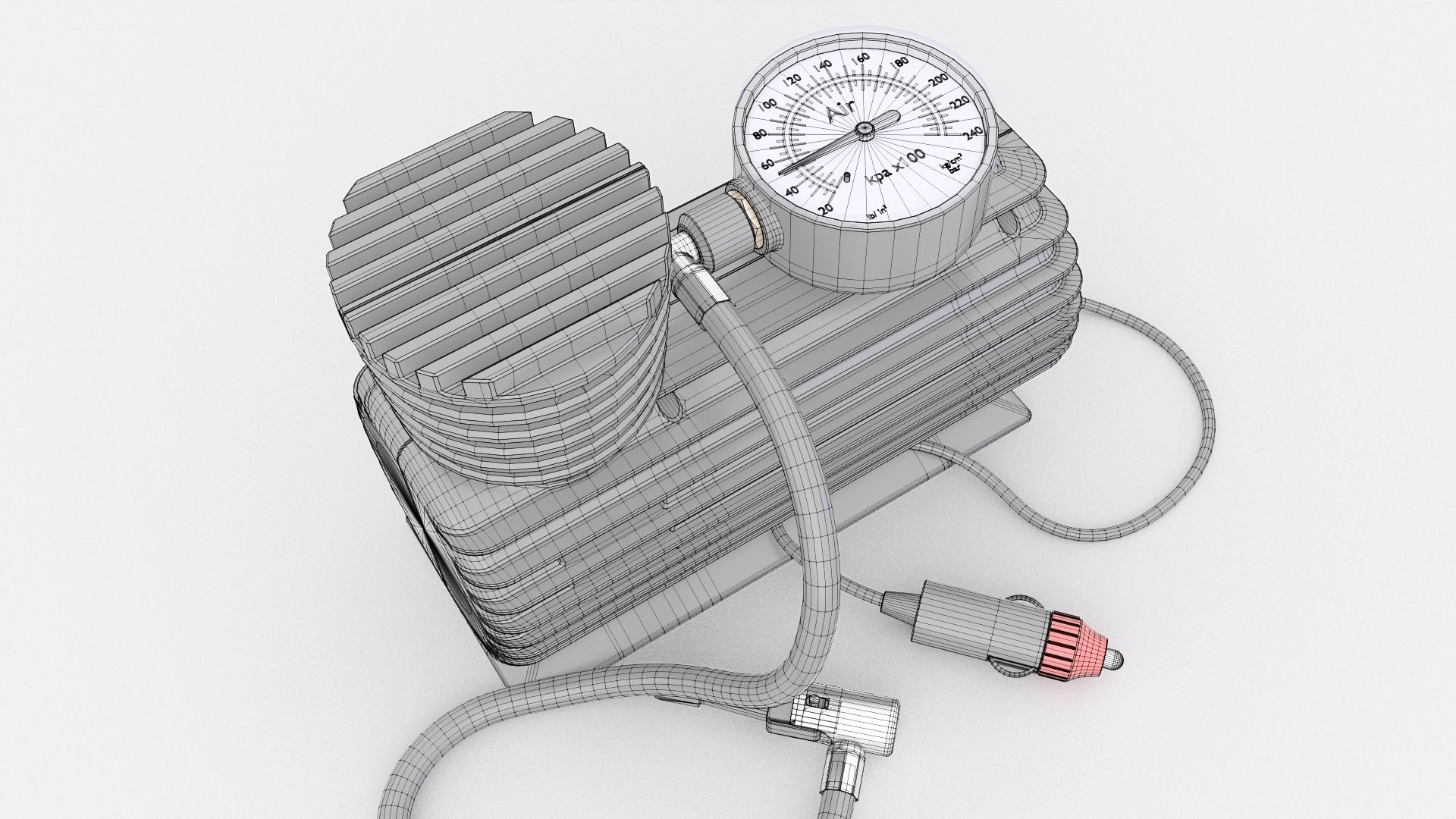 3D Air Car Compressor Model - TurboSquid 1527522