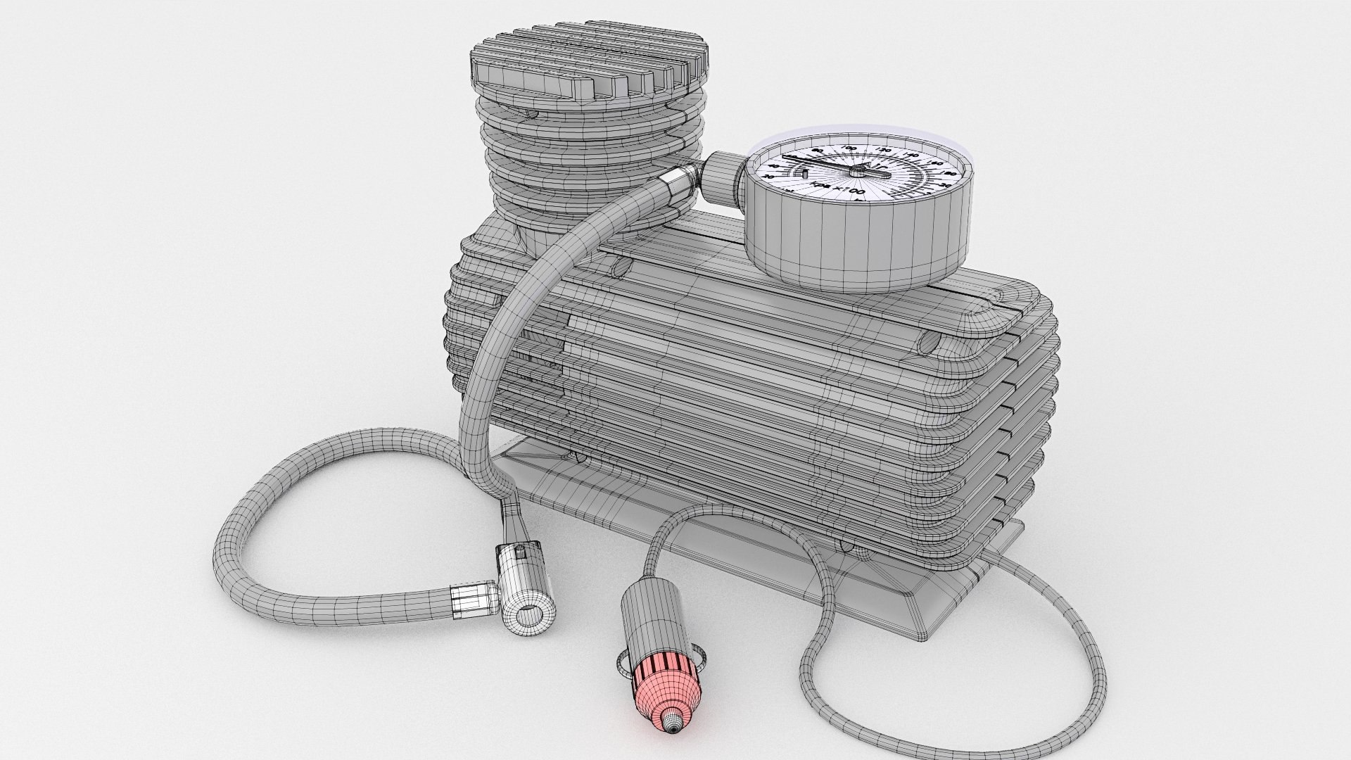 3D Air Car Compressor Model - TurboSquid 1527522