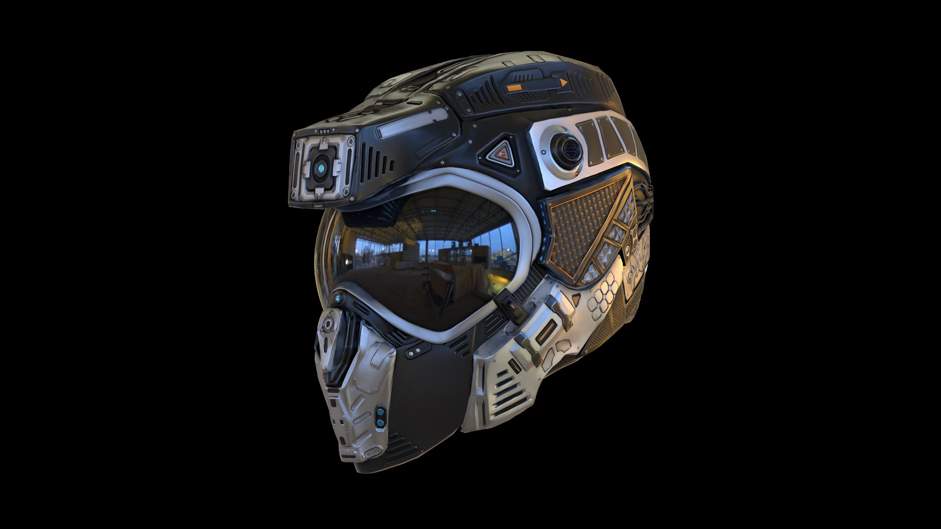 Helmet C19 Unreal 3D Model - TurboSquid 1581985
