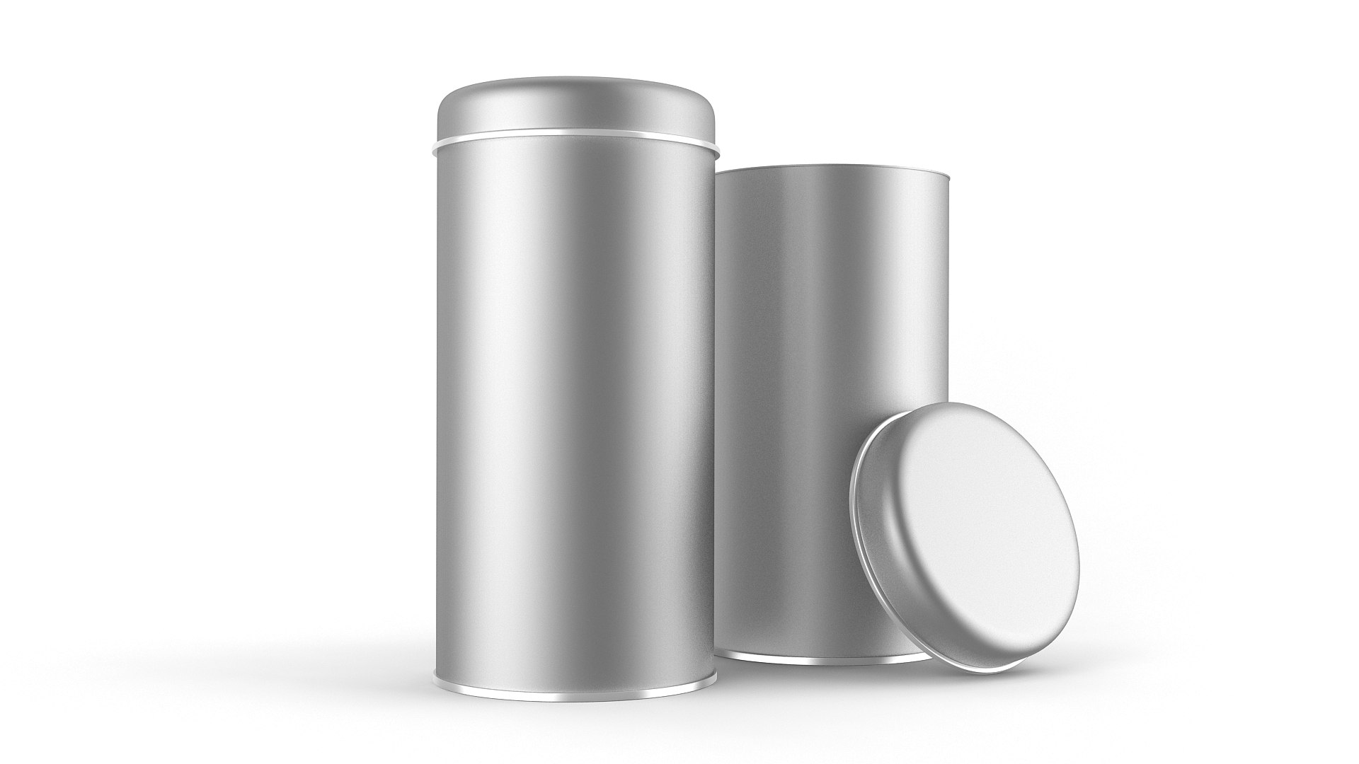 Metal Coffee Can 3D - TurboSquid 1824408