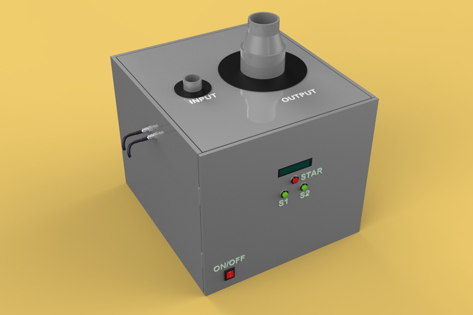 FOG ULTRASONIC HUMIDIFIER MIST AIR COOLING SYSTEM AGRICULTURAL FARM 3D ...