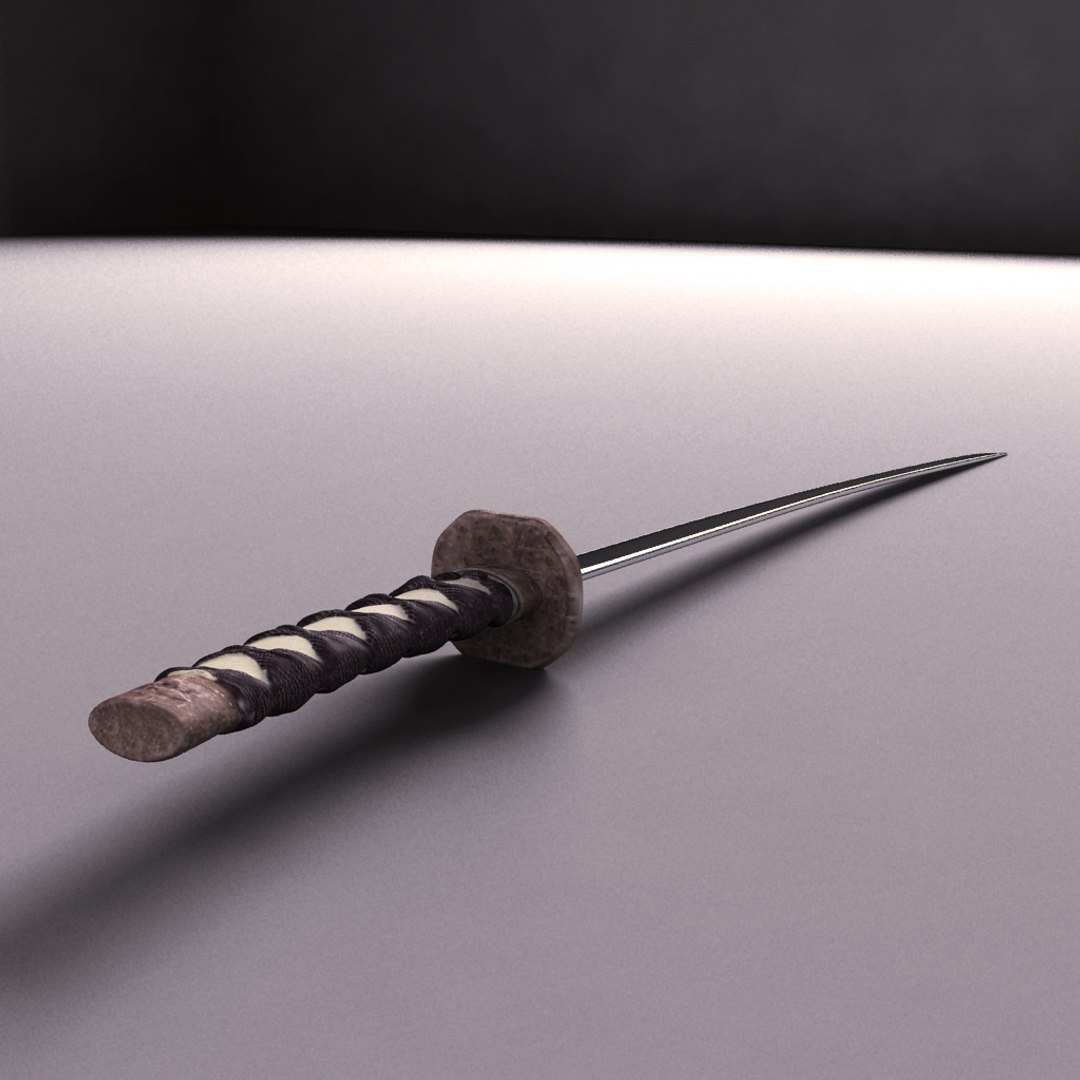 Ancestor Tachi Sword 3d Model