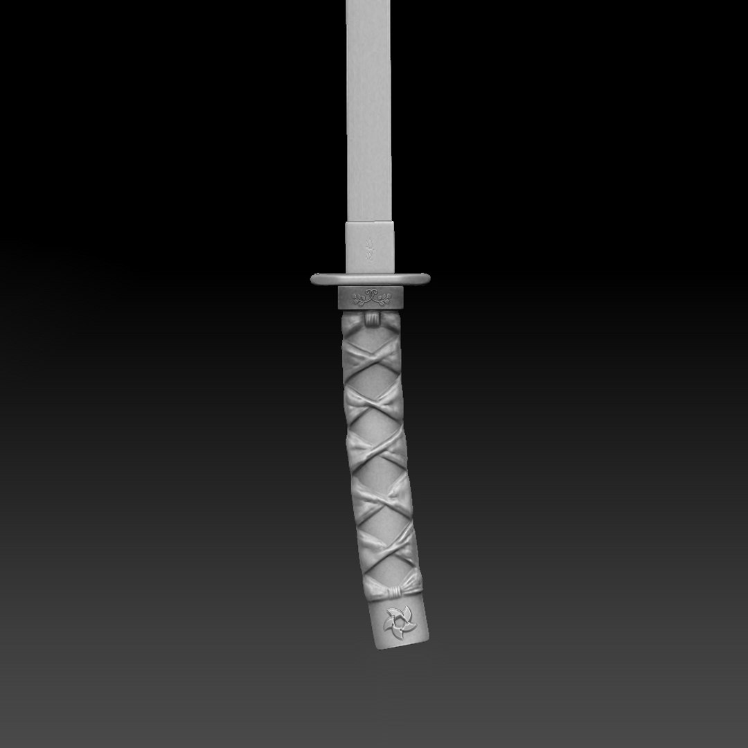 Ancestor Tachi Sword 3d Model