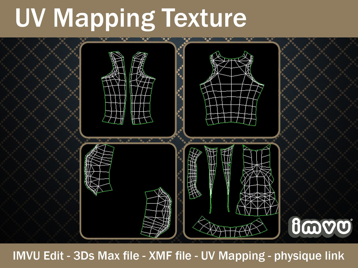 3d model of imvu open