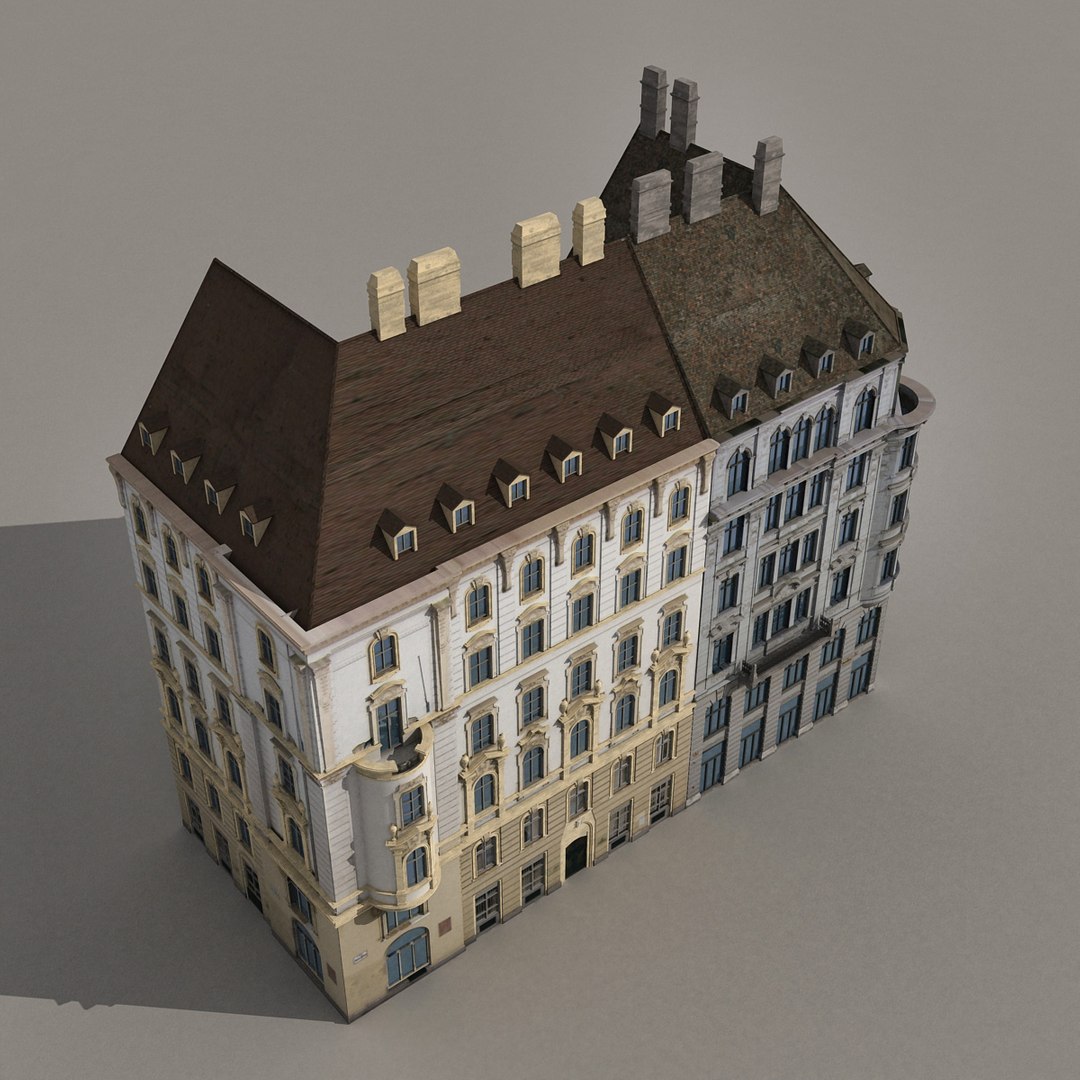 3d European Architecture Buildings Europe