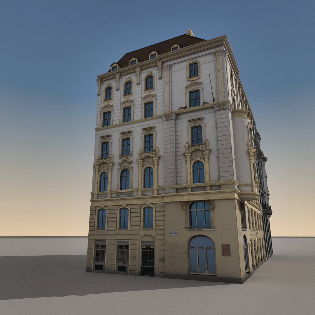 3d European Architecture Buildings Europe