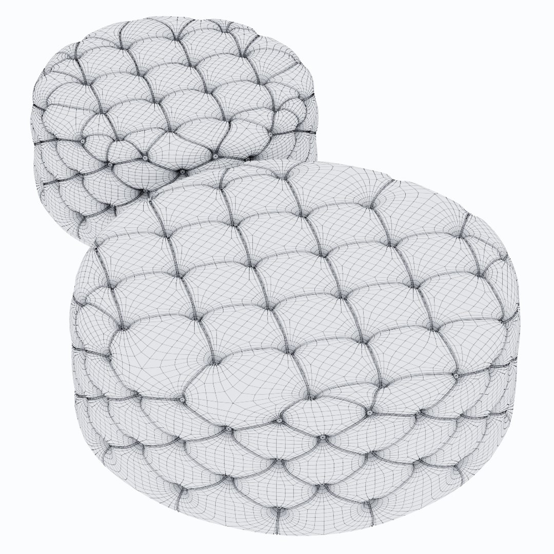 3d Pouf