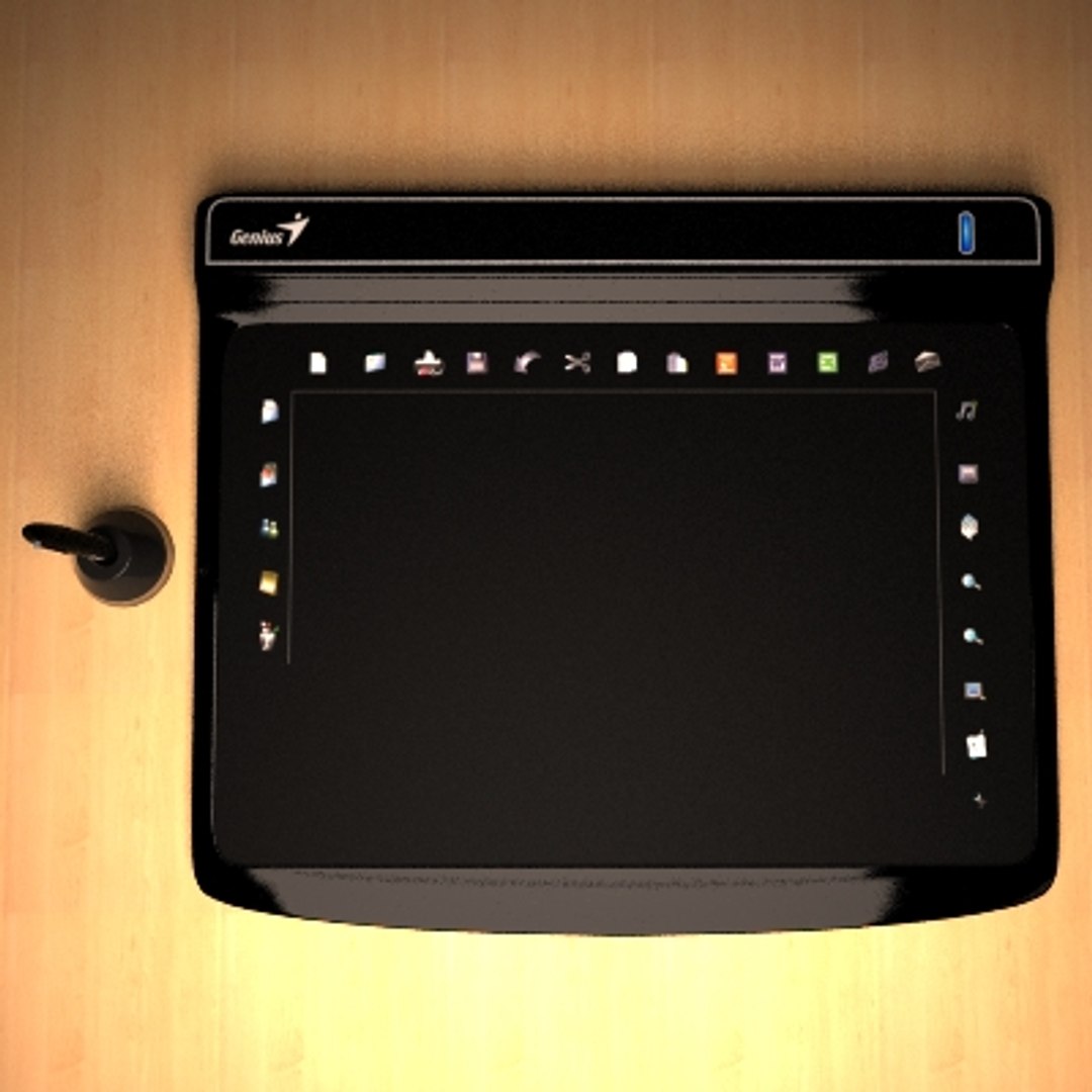 G-pen Tablet 3d Model
