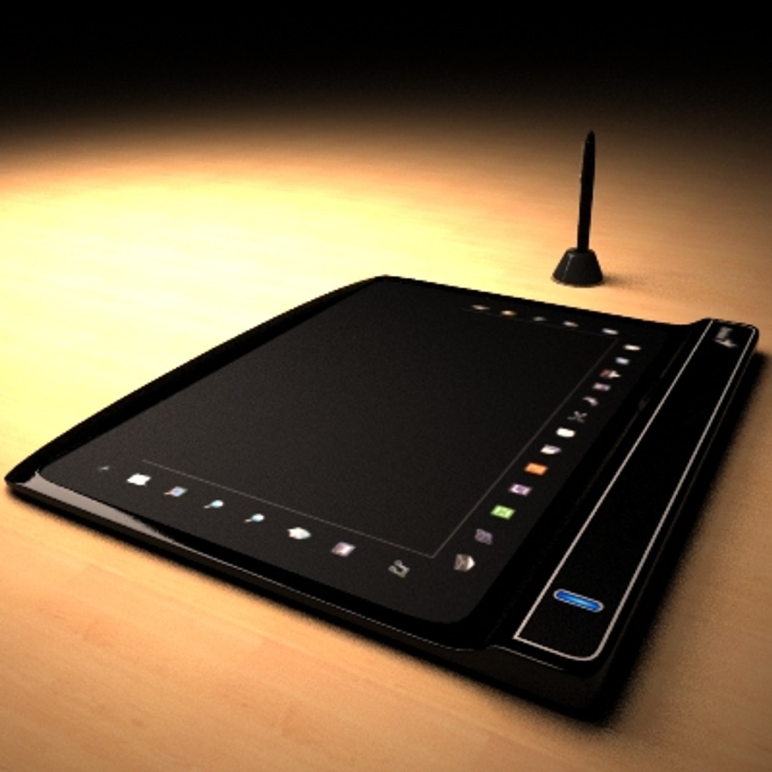 G-pen Tablet 3d Model