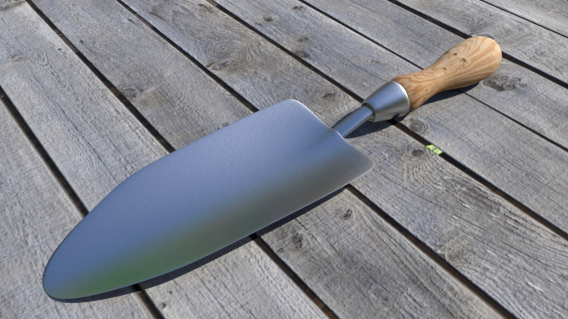3d Model Of Garden Trowel